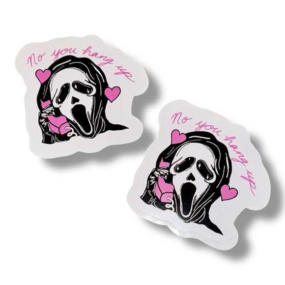 Design | Scream Funny Stickers 2pc Set New | Poshmark